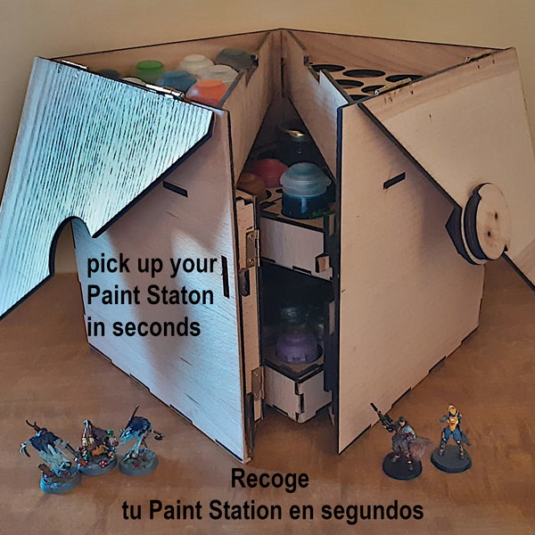 Miniature Paint Station - Etsy
