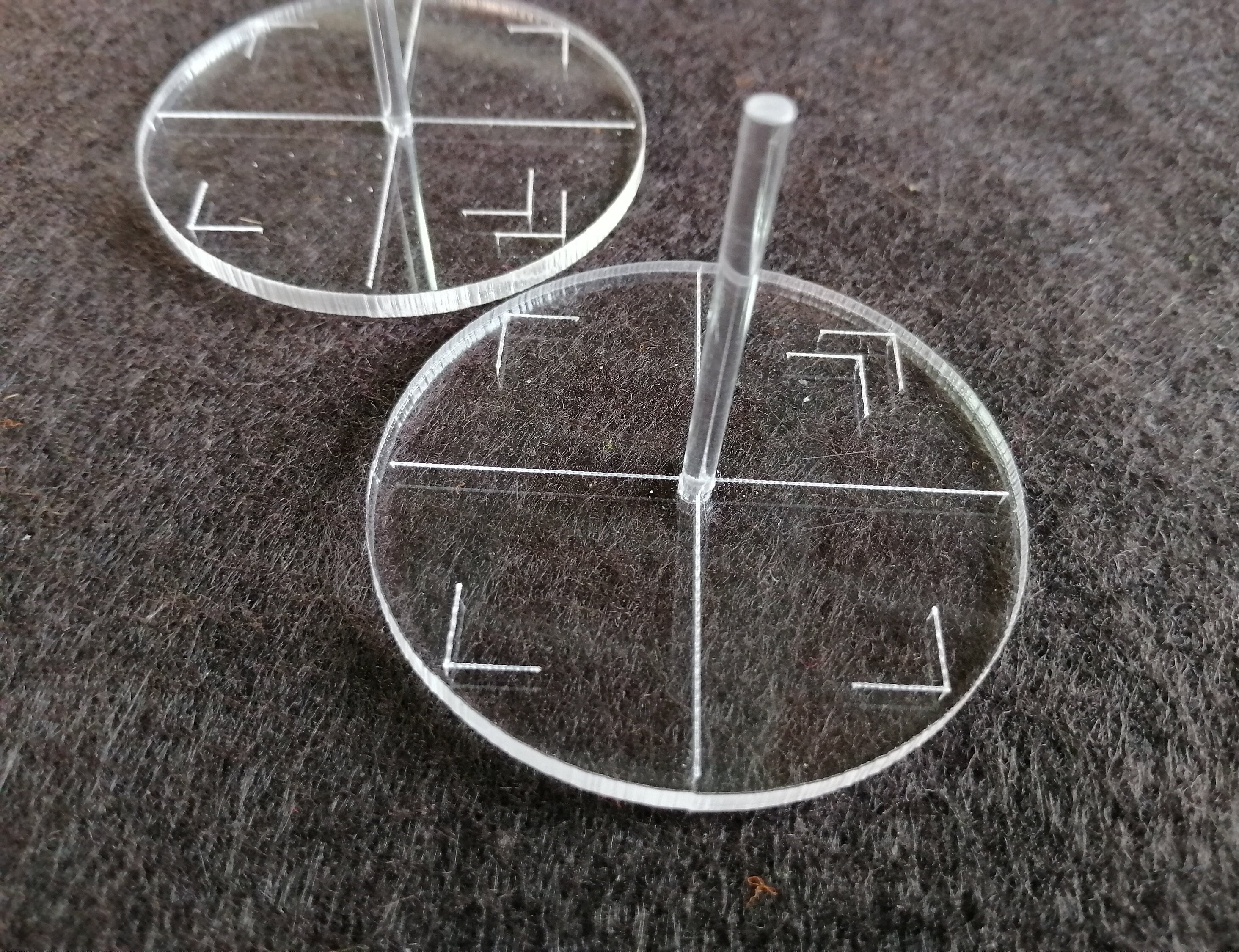 Battlefleet Gothic 60mm Bases Pack, Height 50mm. Warhammer 40k Flying ...