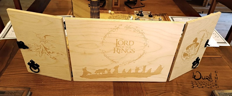 Master Screen Dnd, Wood Dungeon Master Screen, Custom Wood Dungeon ...