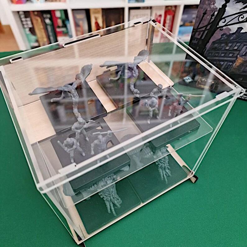 Tabletop Display Stand for Miniatures. Display Case for Collectors ...