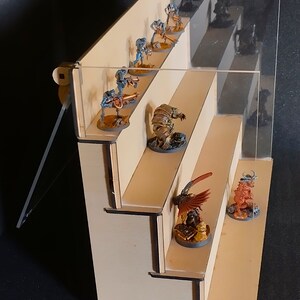 Tabletop Display for Miniatures. Display Case for Collectors. Figures ...