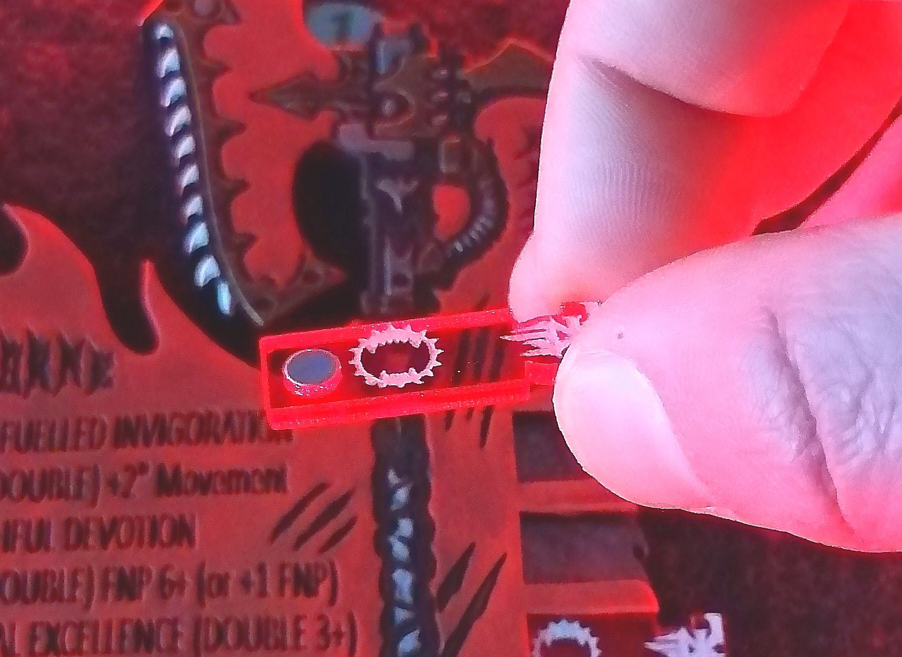 Blessings of Khorne Tracker. World Eaters Panel With Command Point and ...