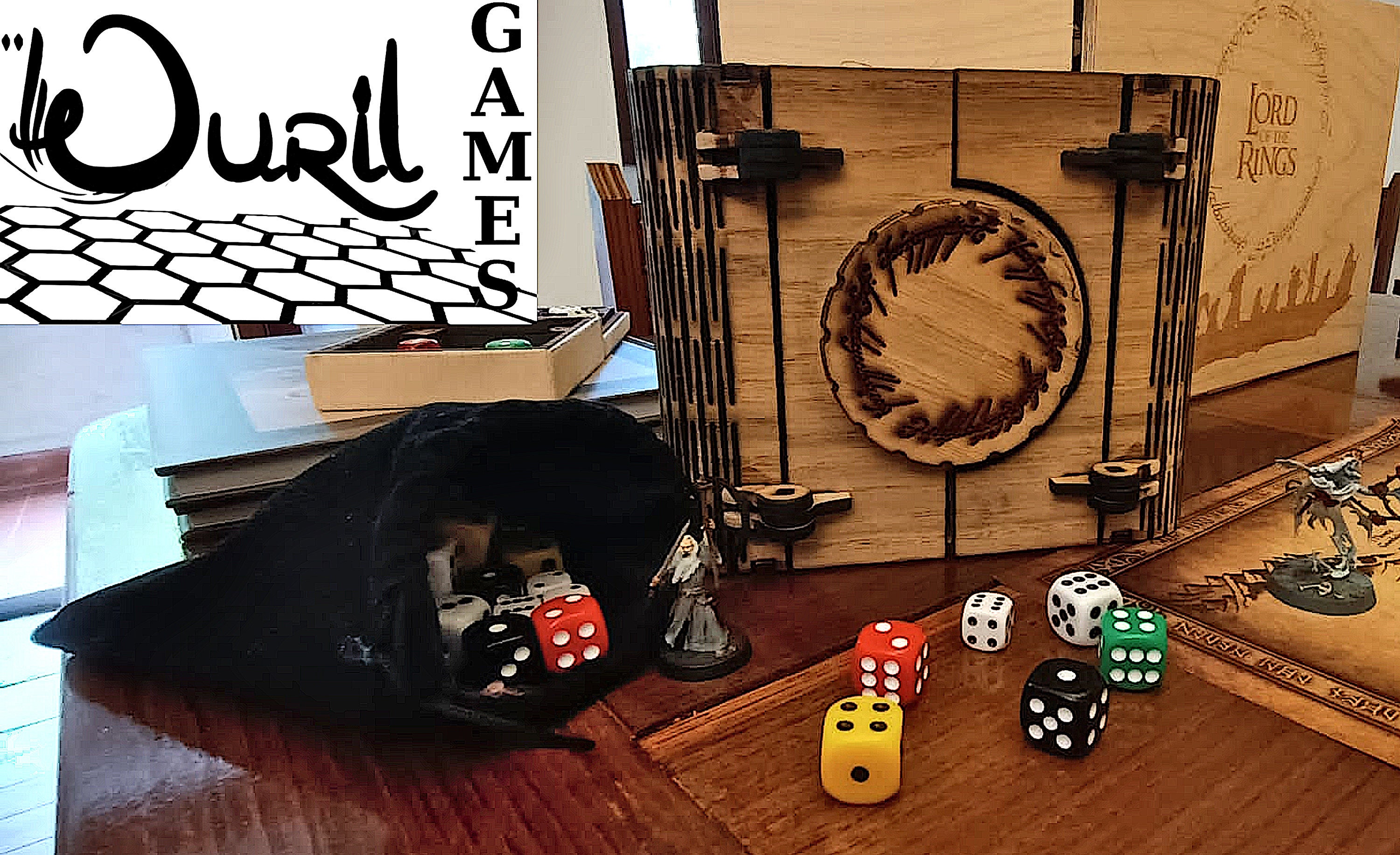 Box for Role-playing Game Accessories, Board Game Accessories Box, Dice ...