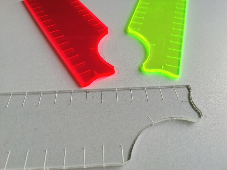 Warhammer Battlefleet Gothic Template. Laser Engraved Acrylic ...