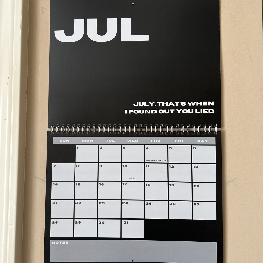 2024 Drake - Slime You Out Calendar | Drake-Themed Calendar sold by ...