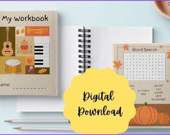 Montessori Workbook - Etsy