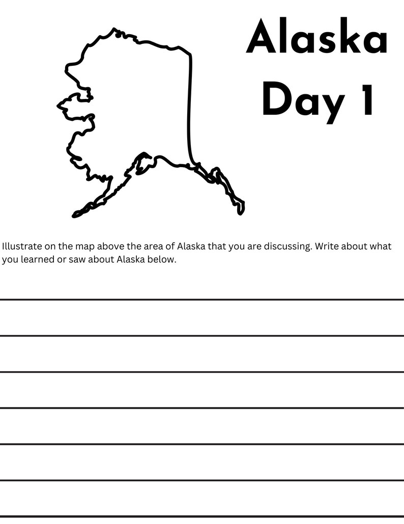 Alaska Discovery Kit for 2nd-5th Grade Kids - Etsy