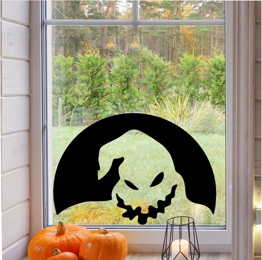 Oogie Boogie Sticker Halloween Wall Window Nightmare Vinyl Transfer ...