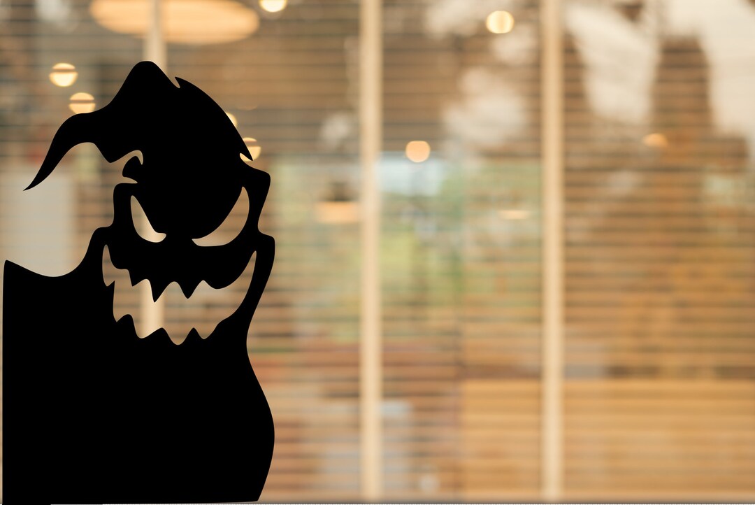 Oogie Boogie Sticker Halloween Wall Window Nightmare Vinyl Transfer ...