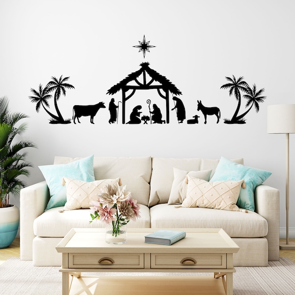 Nativity Silhouette - Etsy UK