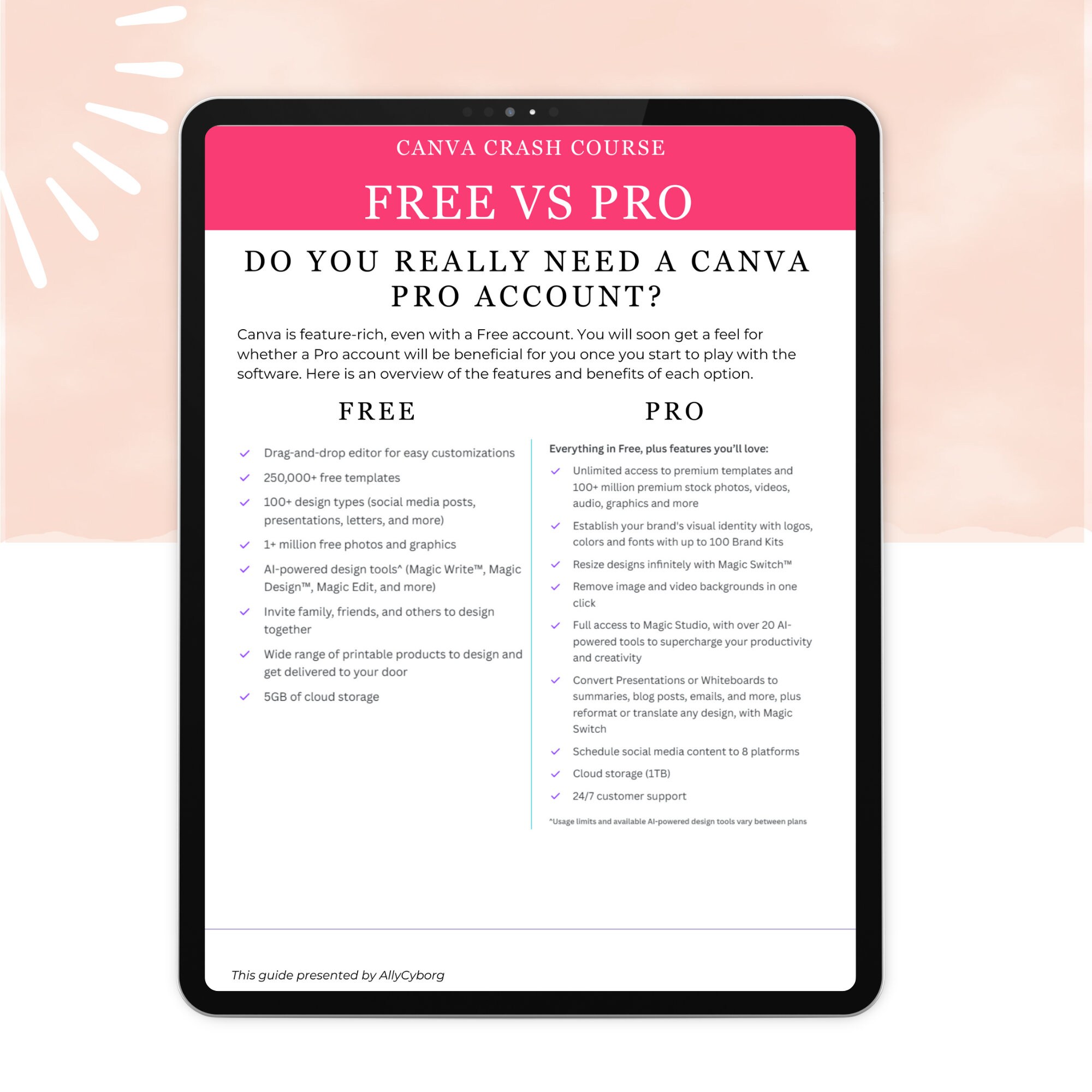 Canva 101 How to Guide Canva Crash Course With Master Resell Rights MRR ...