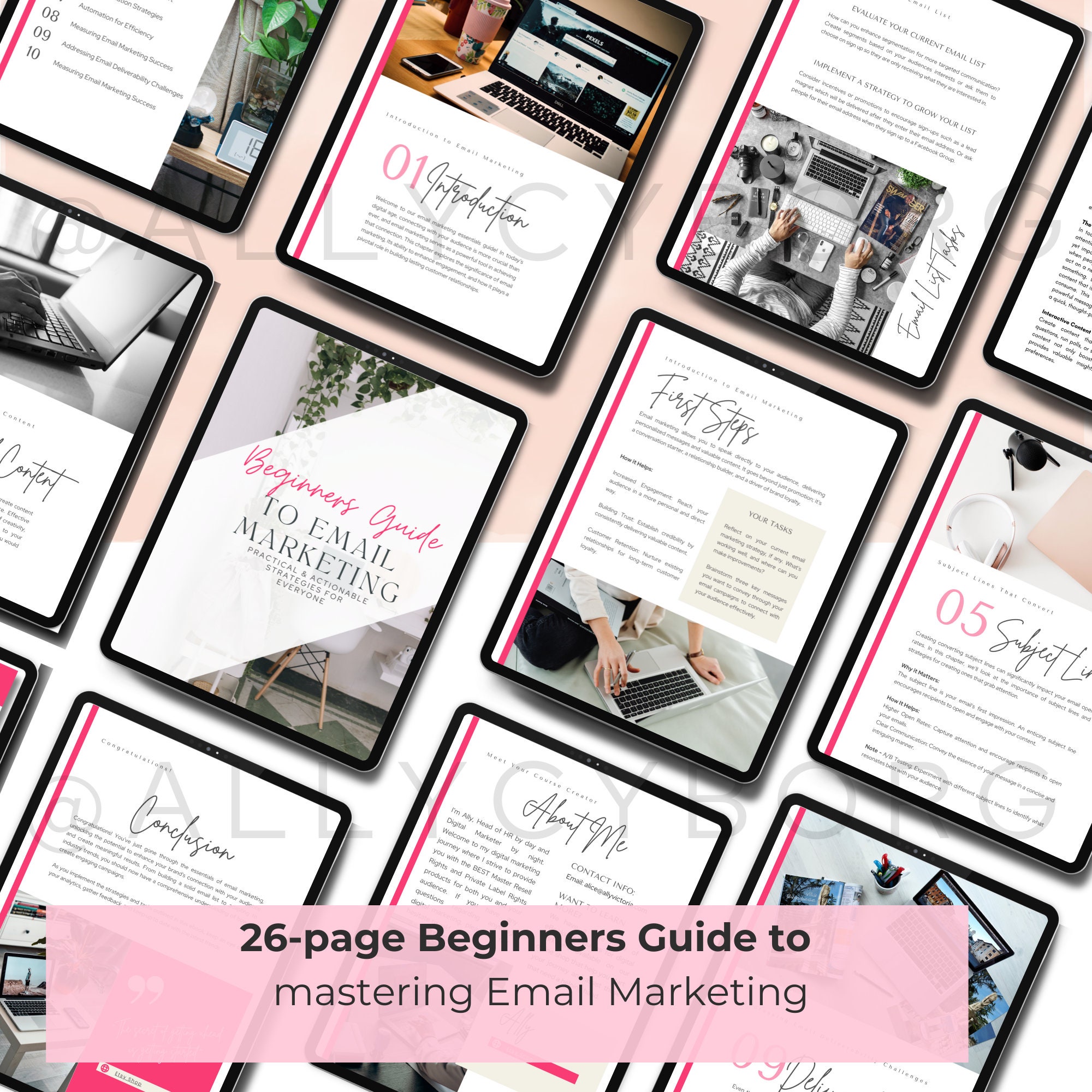 Beginners Guide to Email Marketing Guide W/ Master Resell Rights MRR ...