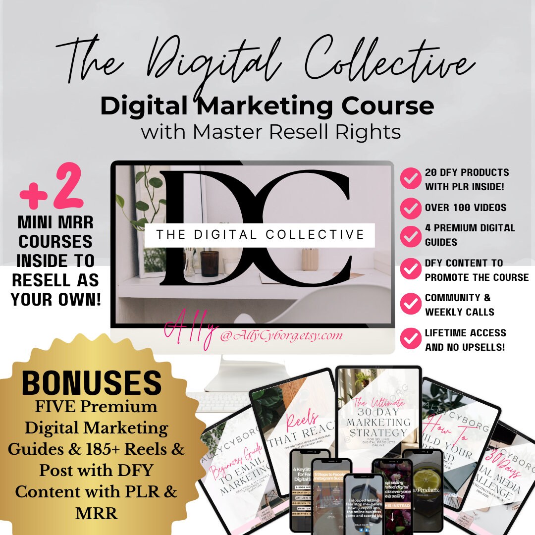 The Digital Collective Digital Marketing Course With Master Resell ...