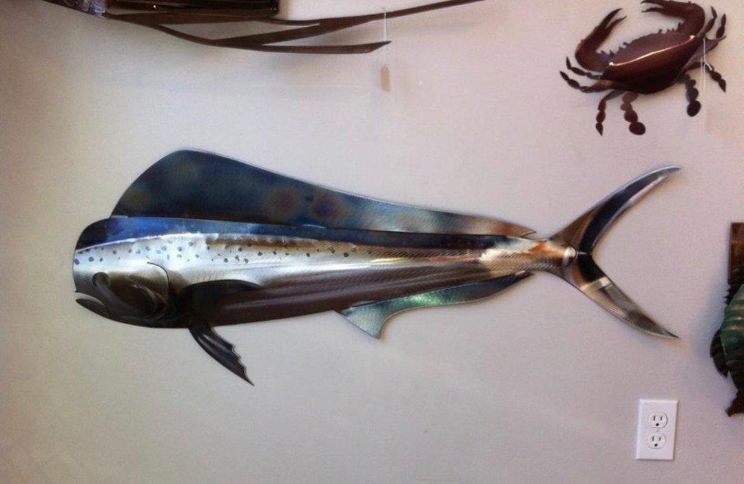 DXF File Mahi Mahi Plasma Cut Metal Art - Etsy Canada