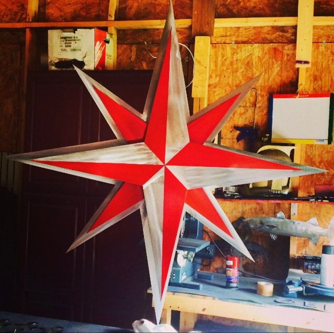 DXF File Nautical Star - Etsy