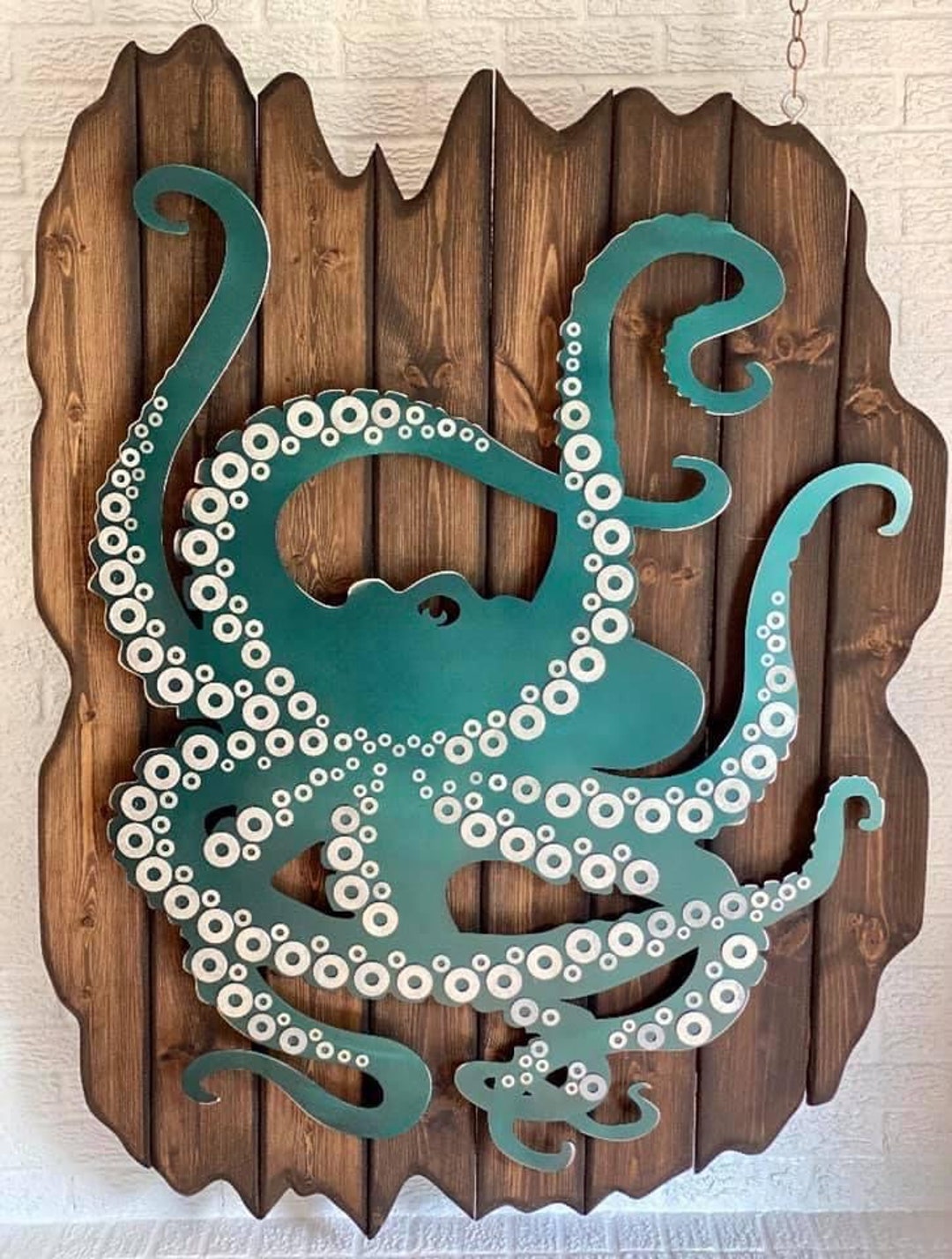 DXF File Octopus Metal Art - Etsy