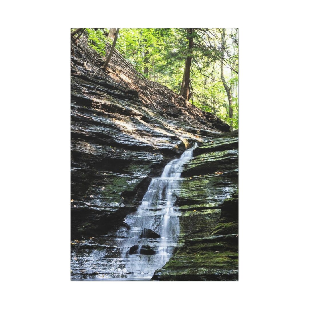 Wall Art Overflowing Grace Painting Print on Canvas Landscape - Etsy