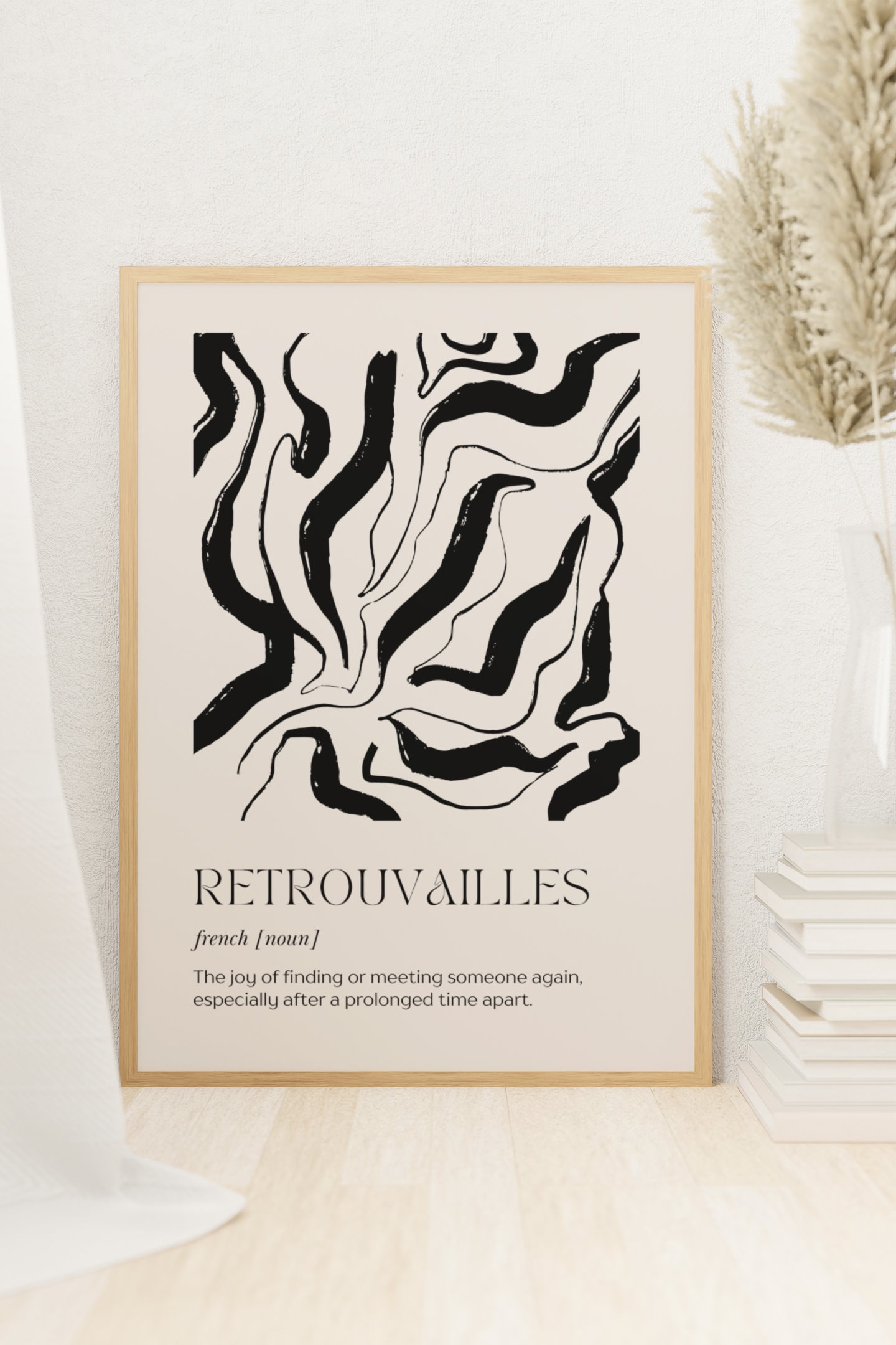 Retrouvailles, French Digital Art Print, Instant Download - Etsy