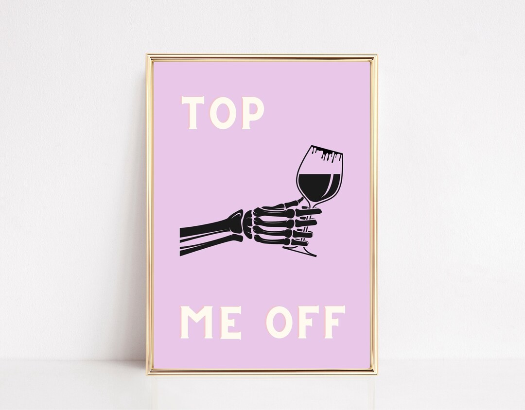 Skeleton Halloween Art Print Bar Art Print Spooky Bar Sign Halloween ...