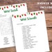 Christmas Games Printable Games Bundle - Etsy