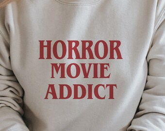 Horror Movie Addict Svg - Etsy