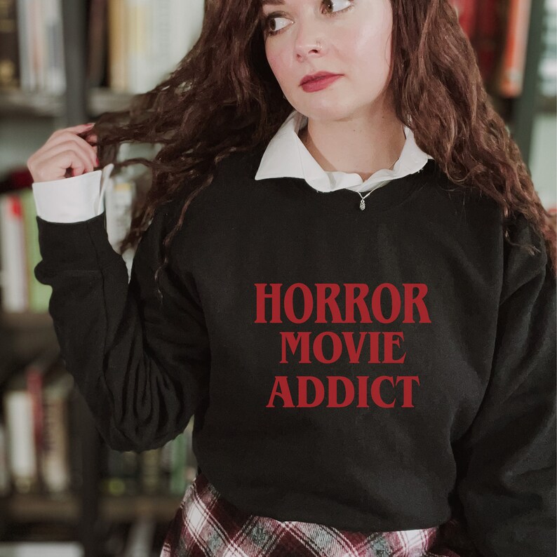 Horror Movie Addict Halloween SVG PNG Design for Sublimation Digital ...