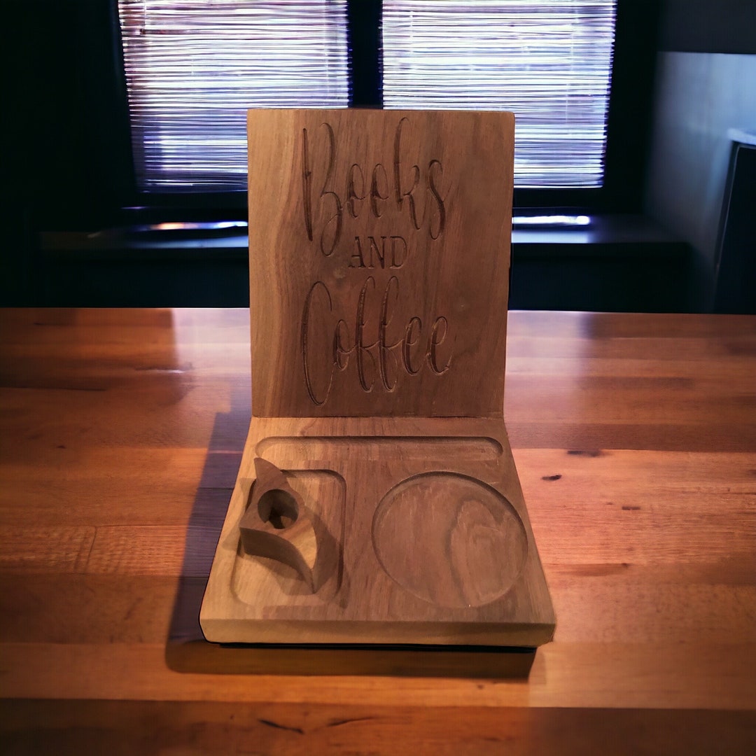 Book Nook With FREE Page Holder or Book Caddy, Book Lover Gift, Book ...