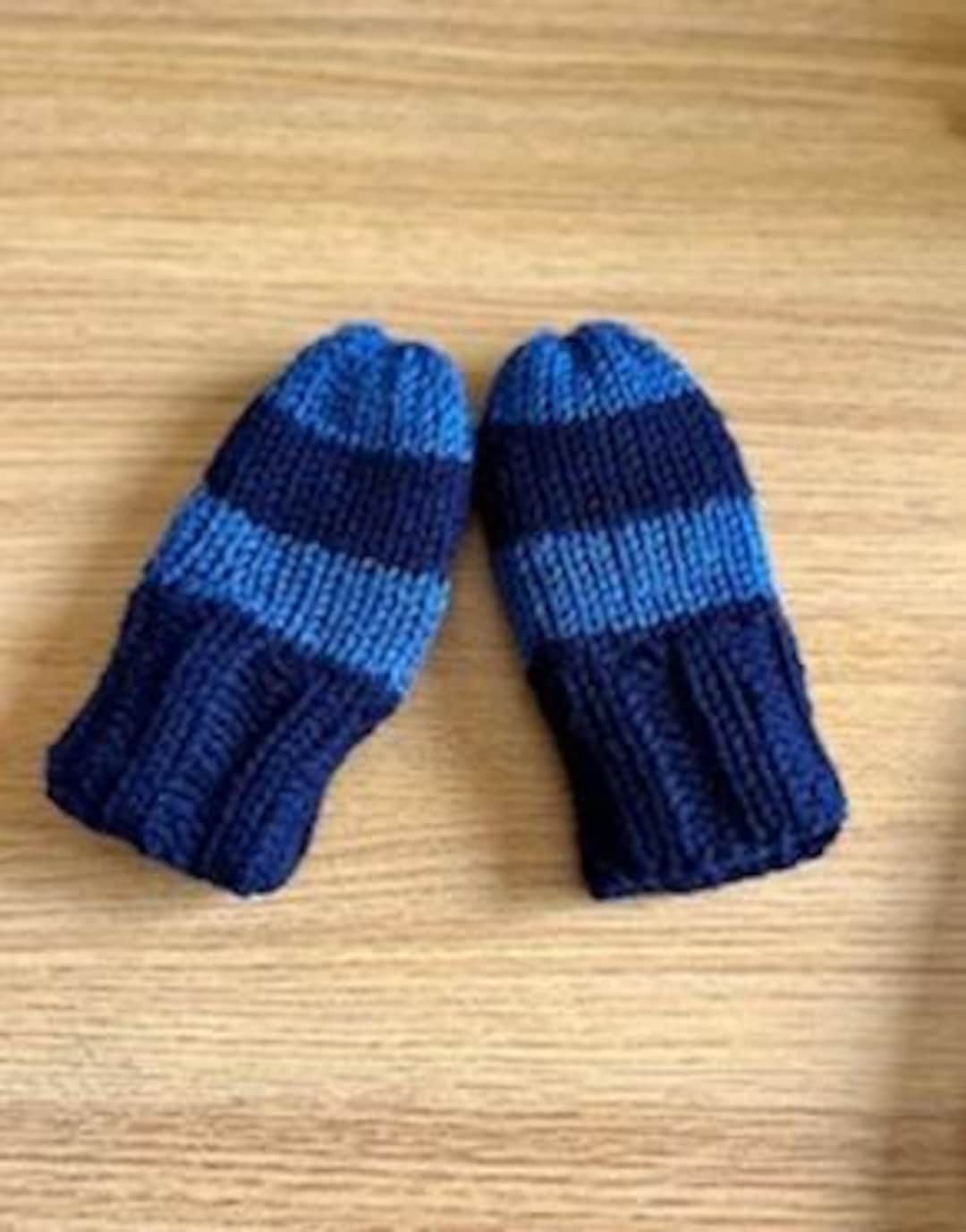 Mittens 2-3 Yrs Addi 22/sentro 22 Circular Knitting Machine - Etsy