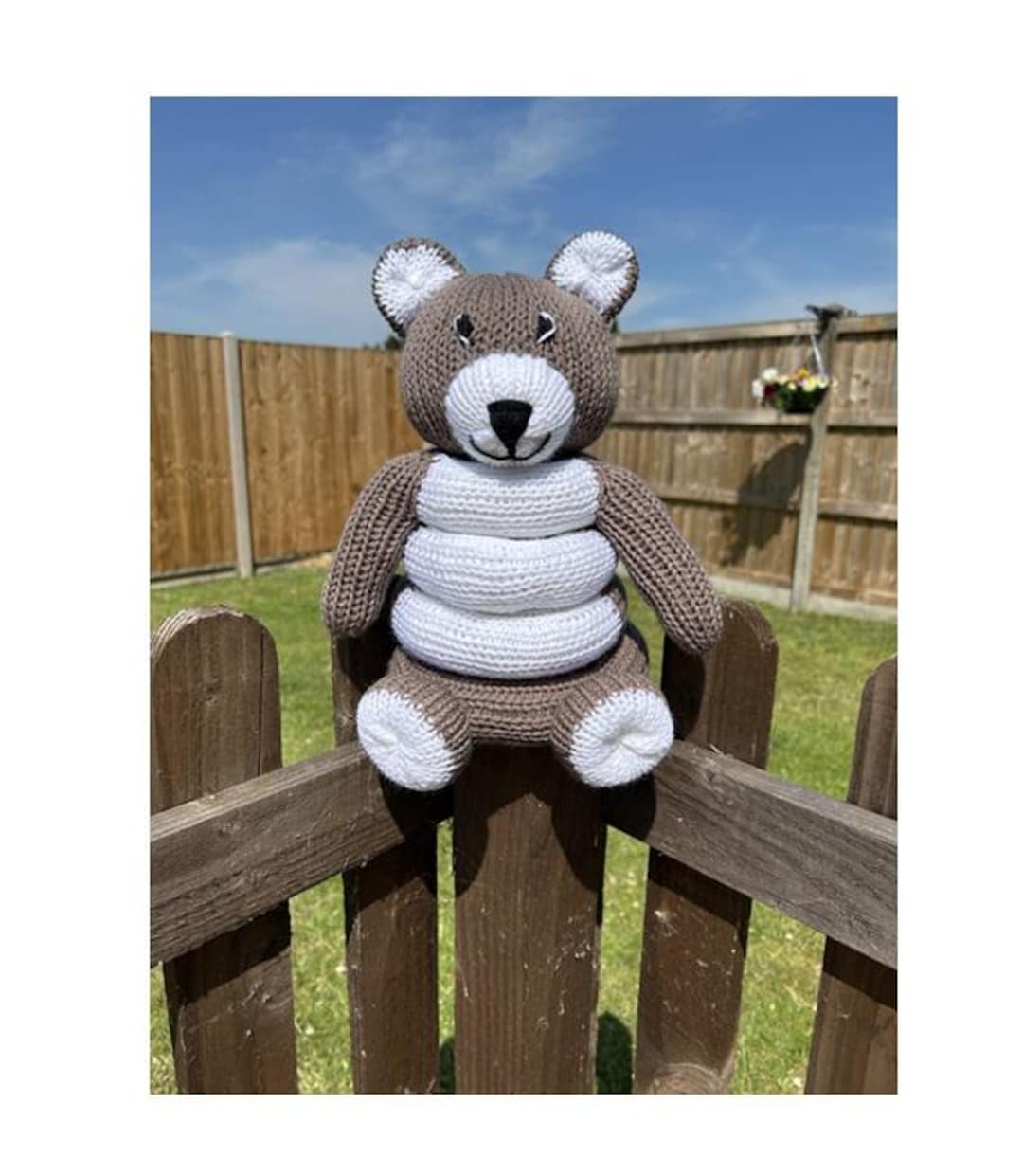 Teddy Bear Stacking Toy Pattern Addi 22-46 /sentro 22-48 Circular ...