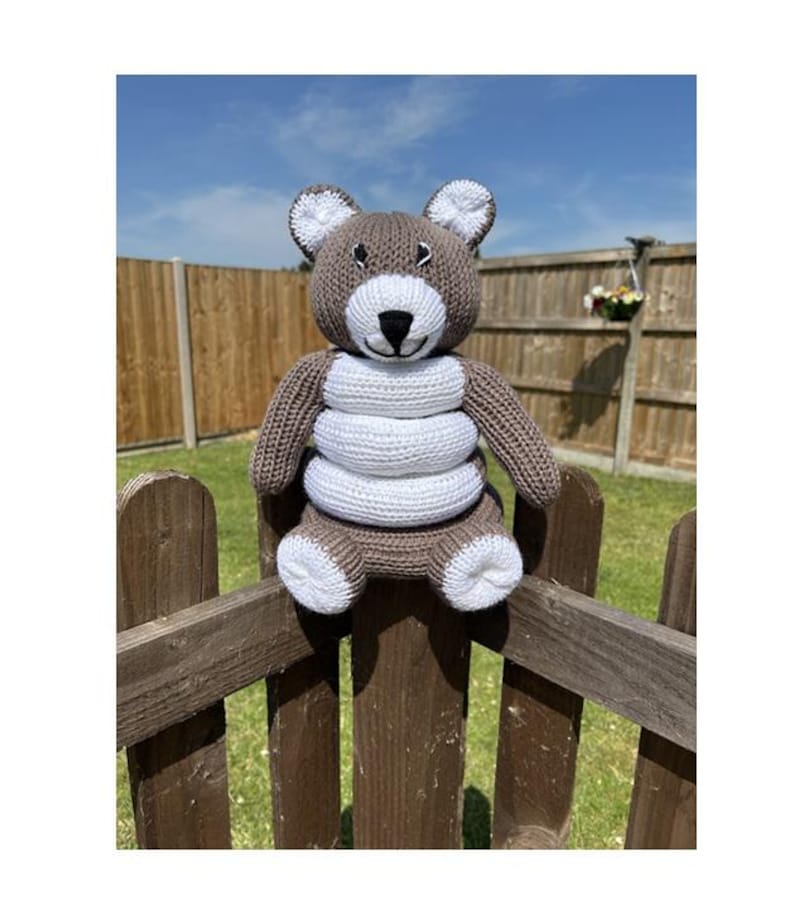 Teddy Bear Stacking Toy Pattern Addi 22-46 /sentro 22-48 Circular ...