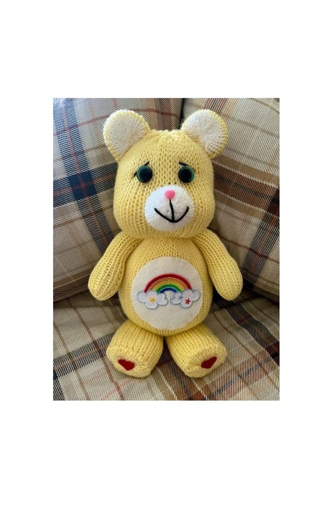 Cuddle Bear Pattern Addi 22-46 /sentro 22-48 Circular Knitting Machine ...