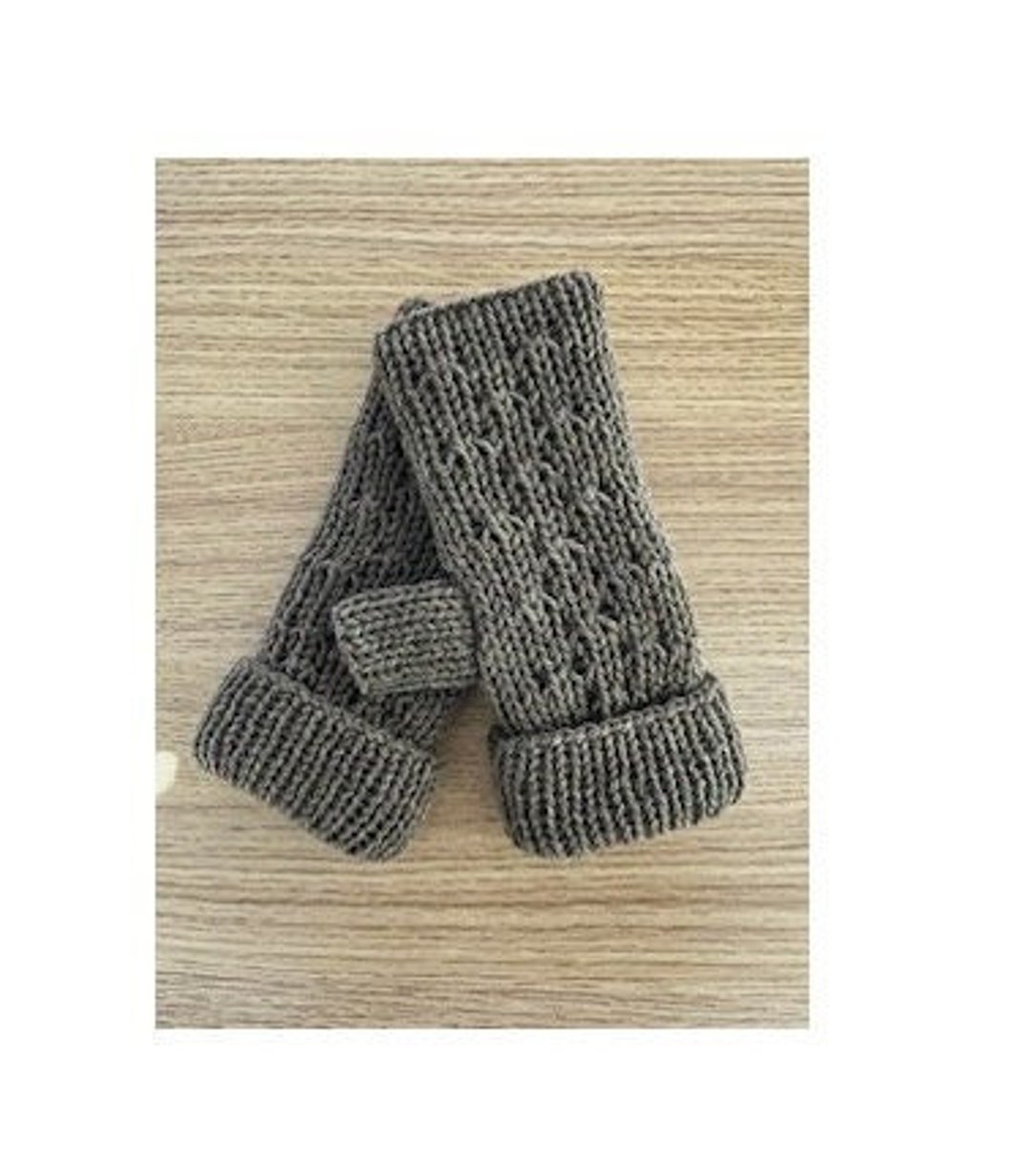 Cuffed Fingerless Gloves Pattern Addi 22-46/sentro 22-48 Needle ...