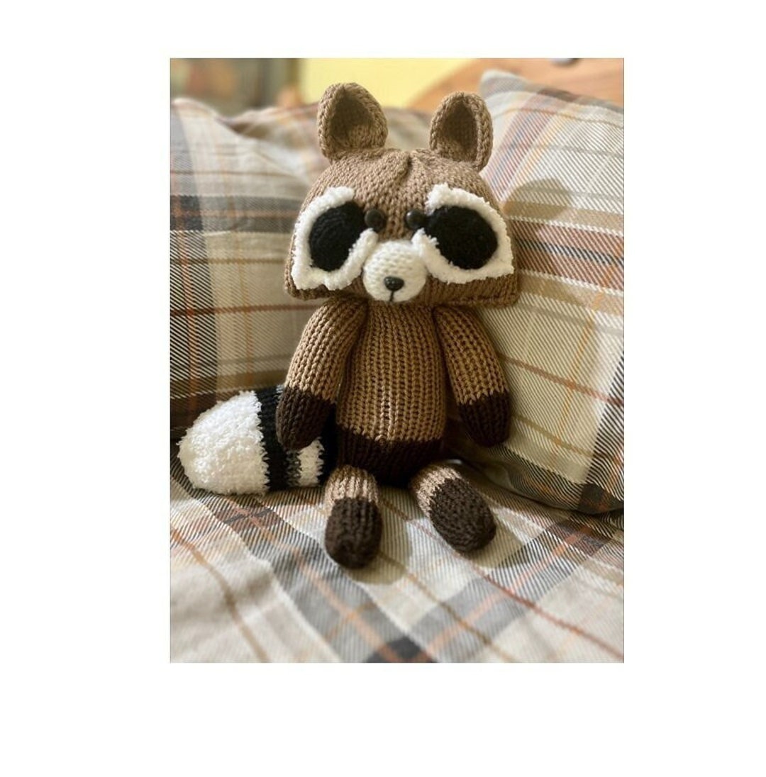 Racoon Pattern Addi 22/ Sentro 22 Circular Knitting Machines - Etsy