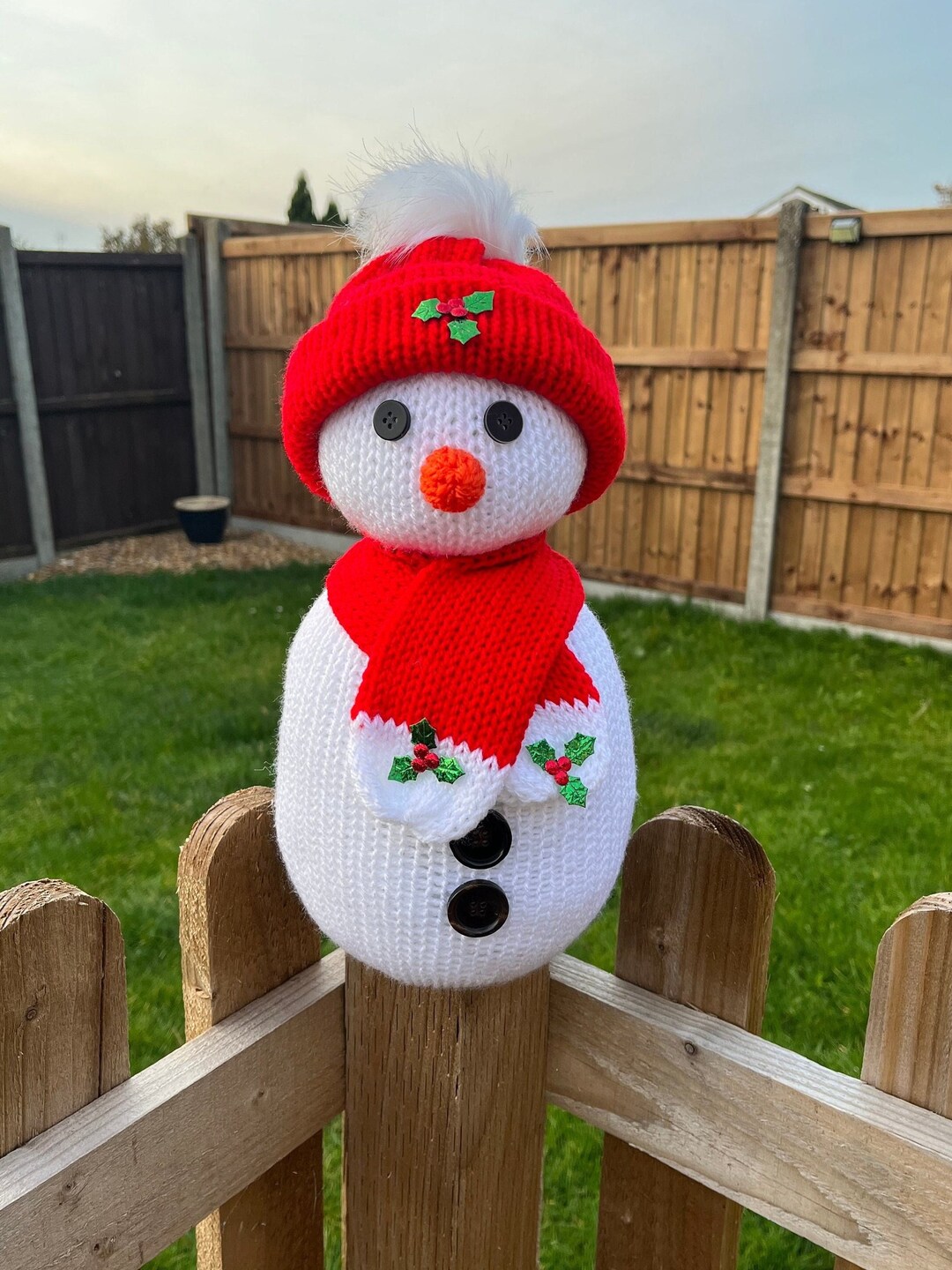 Door Stop Snowman Pattern Addi 22 - 46 / Sentro 22 - 48 Circular ...