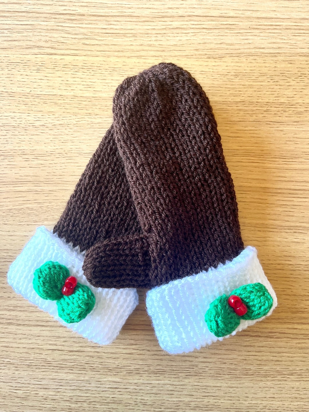 Cuff Mittens M/L Hands Pattern Addi 22-46 / Sentro 22-48 Circular ...