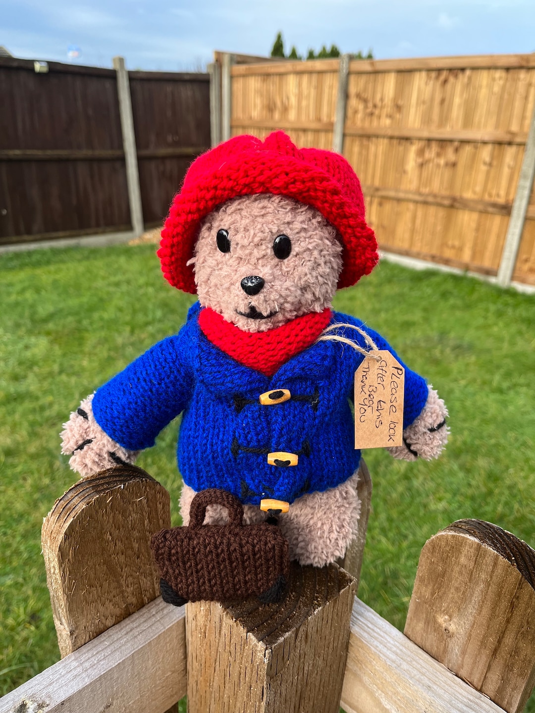 London Bear Pattern Addi 22-46 /sentro 22-48 Circular Knitting Machine ...