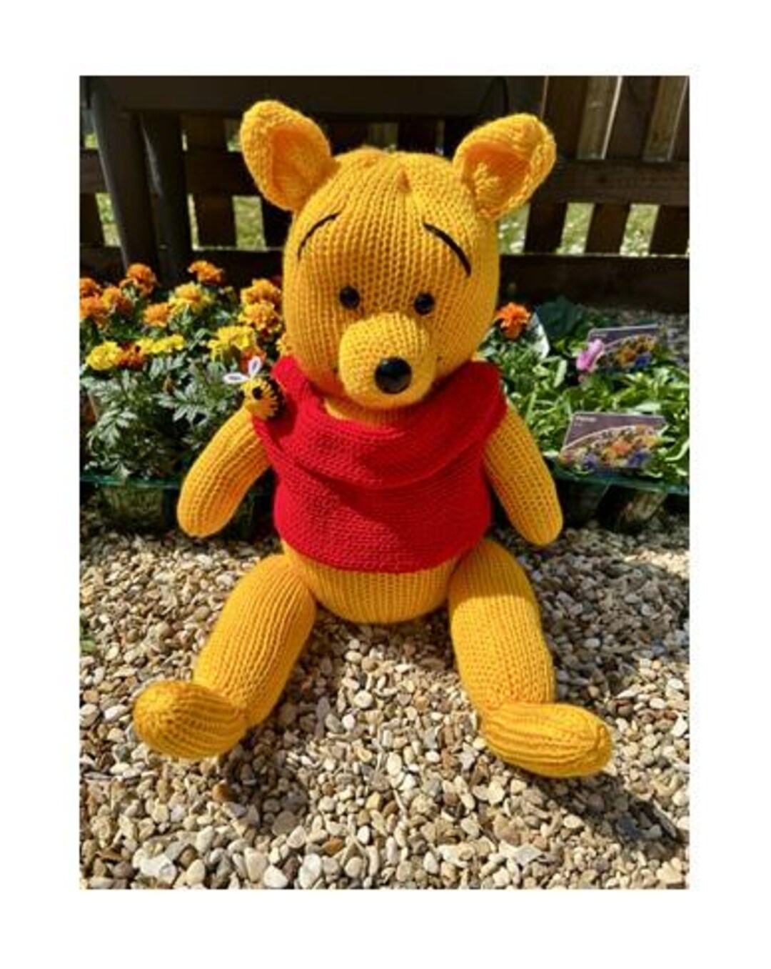 Honey Bear Pattern Addi 22/46 & Sentro 22/48 Circular Knitting Machine ...