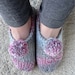 Slippers Pattern Addi 46 / Sentro 48 Circular Knitting Machines - Etsy