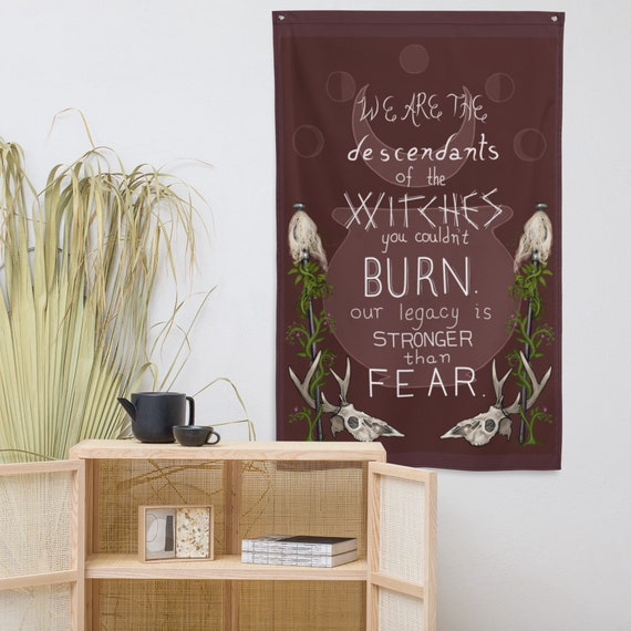 Witch Descendants Flag Inclusive Flag Witchcraft - Etsy