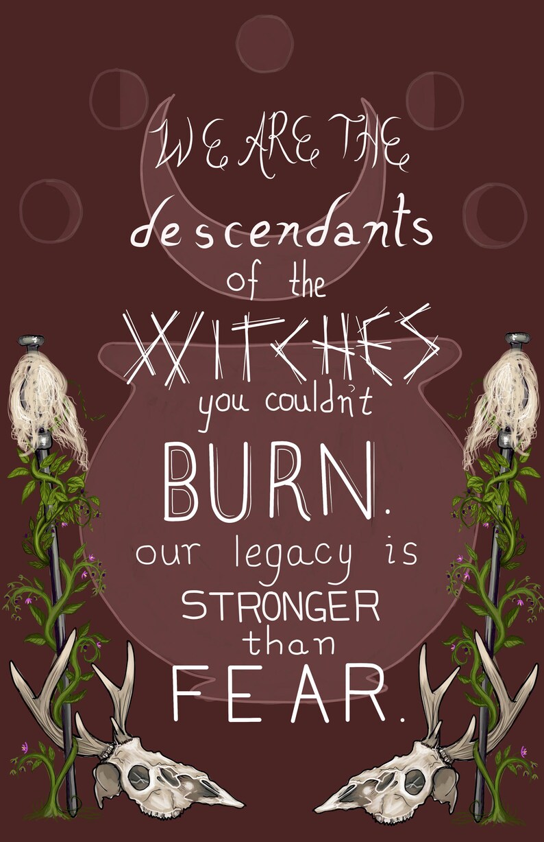 Witch Descendants Flag Inclusive Flag Witchcraft - Etsy