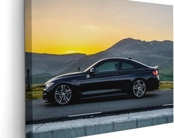 Bmw Sunset Poster - Etsy
