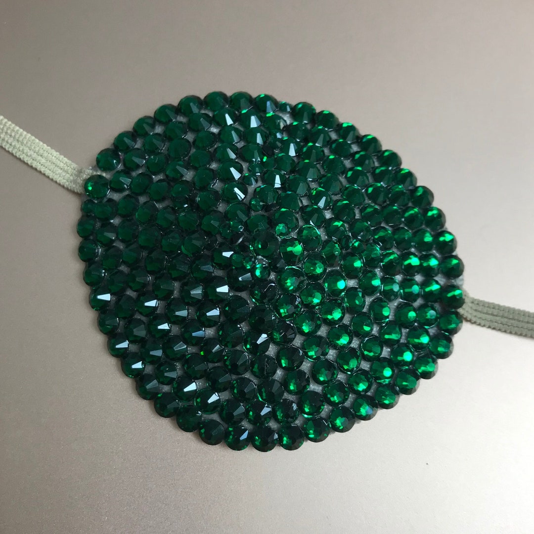 Green Sparkle Eye Patch - Etsy