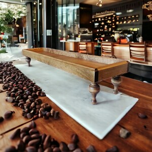 Wood Riser With Feet Modern Farmhouse Decor Rustic Home Decor - Etsy