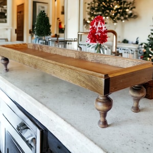 Wood Riser With Feet Modern Farmhouse Decor Rustic Home Decor Table ...