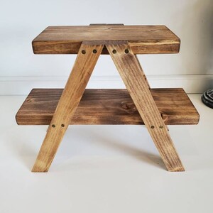 Tiered Display Ladder, Tiered Farmhouse Ladder Stand, Ladder Decor ...