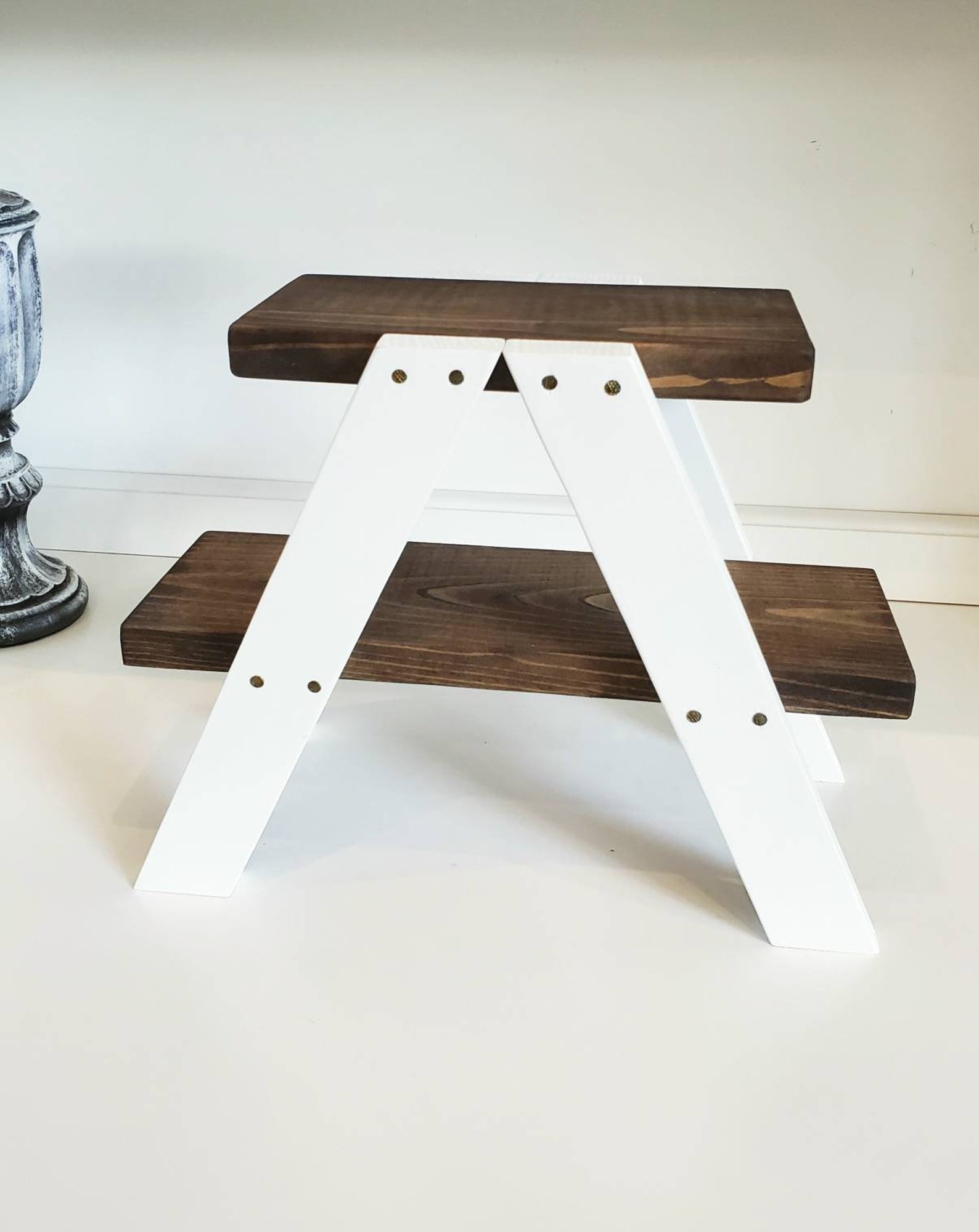 Tiered Display Ladder Tiered Farmhouse Ladder Stand Ladder - Etsy