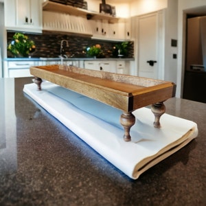 Wood Riser With Feet Modern Farmhouse Decor Rustic Home Decor - Etsy