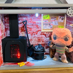 Funko Freddy Krueger’s Boiler Room Diorama (please Read Description in ...