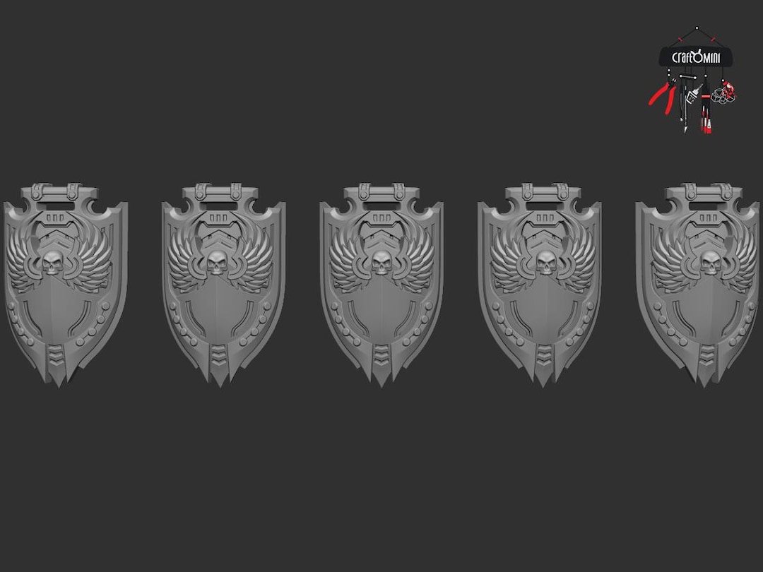 Knight Marine's Energy Shield Conversion Bits [no Arm] (x5) - Etsy