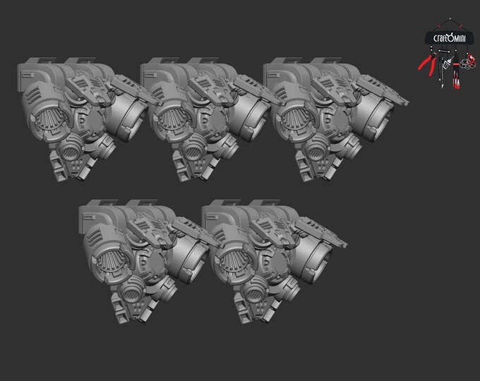 Space Trooper Heads Elite Type 1 Conversion Bits X 10 - Etsy